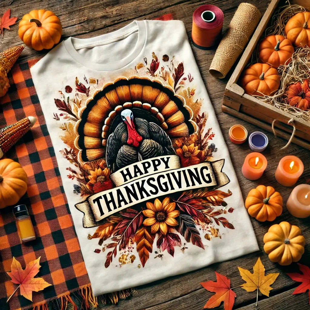 How to Use DTF Transfers for Unique Thanksgiving Decor – DTF Dallas