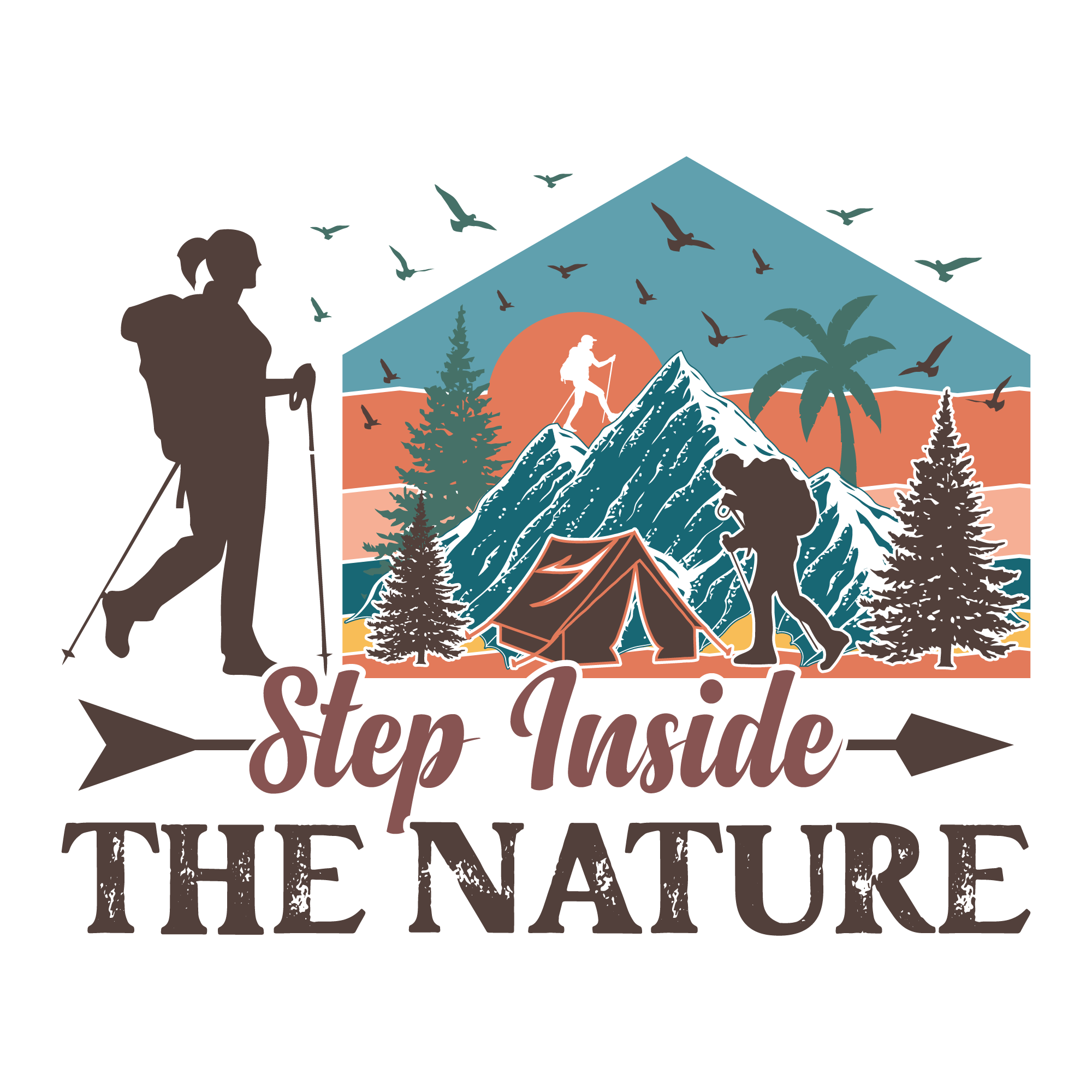 Nature Lover DTF Design - Ready to Press | DTF Dallas