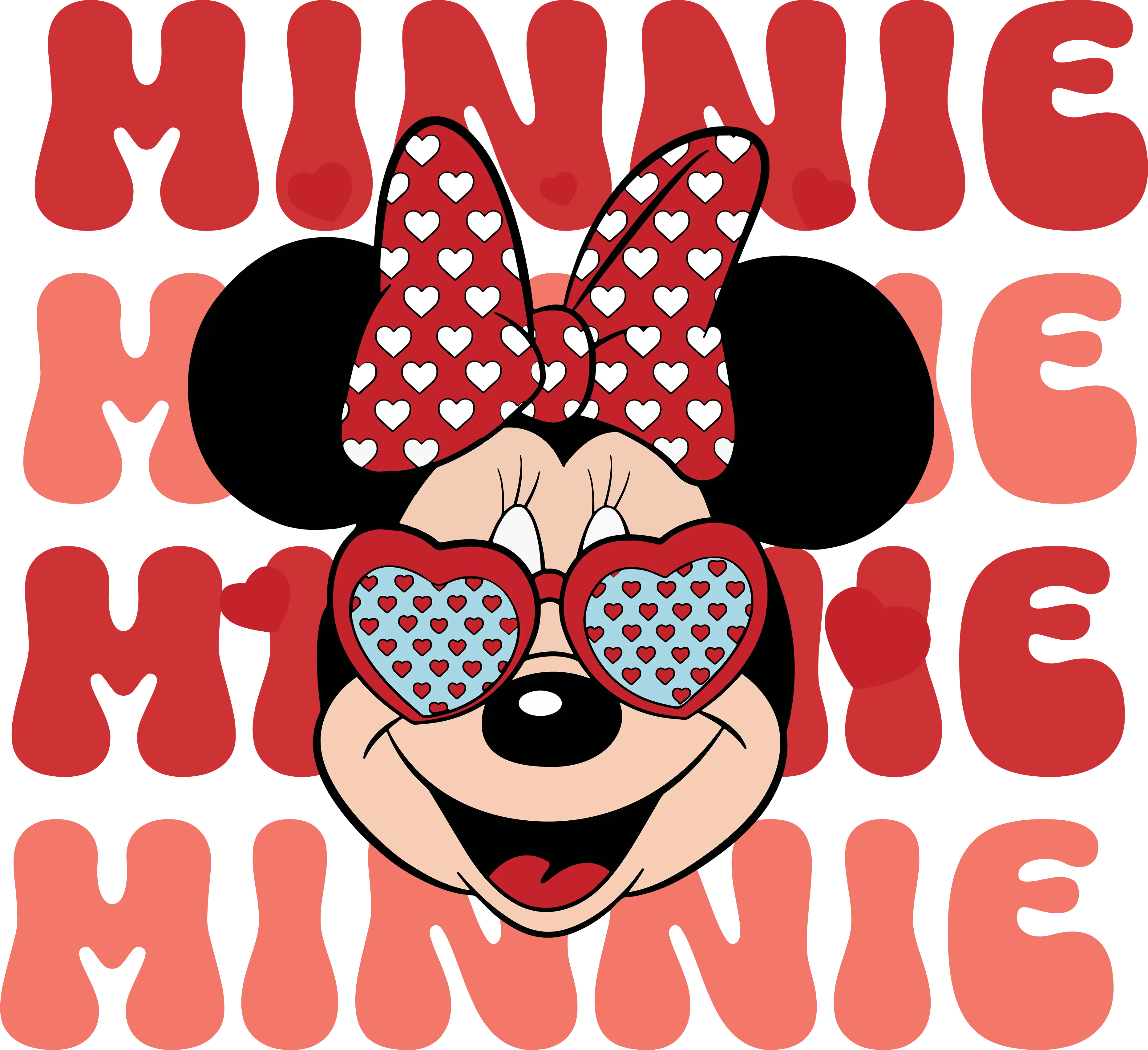 Disney Minnie Mouse Valentine's Day Design | DTF Dallas