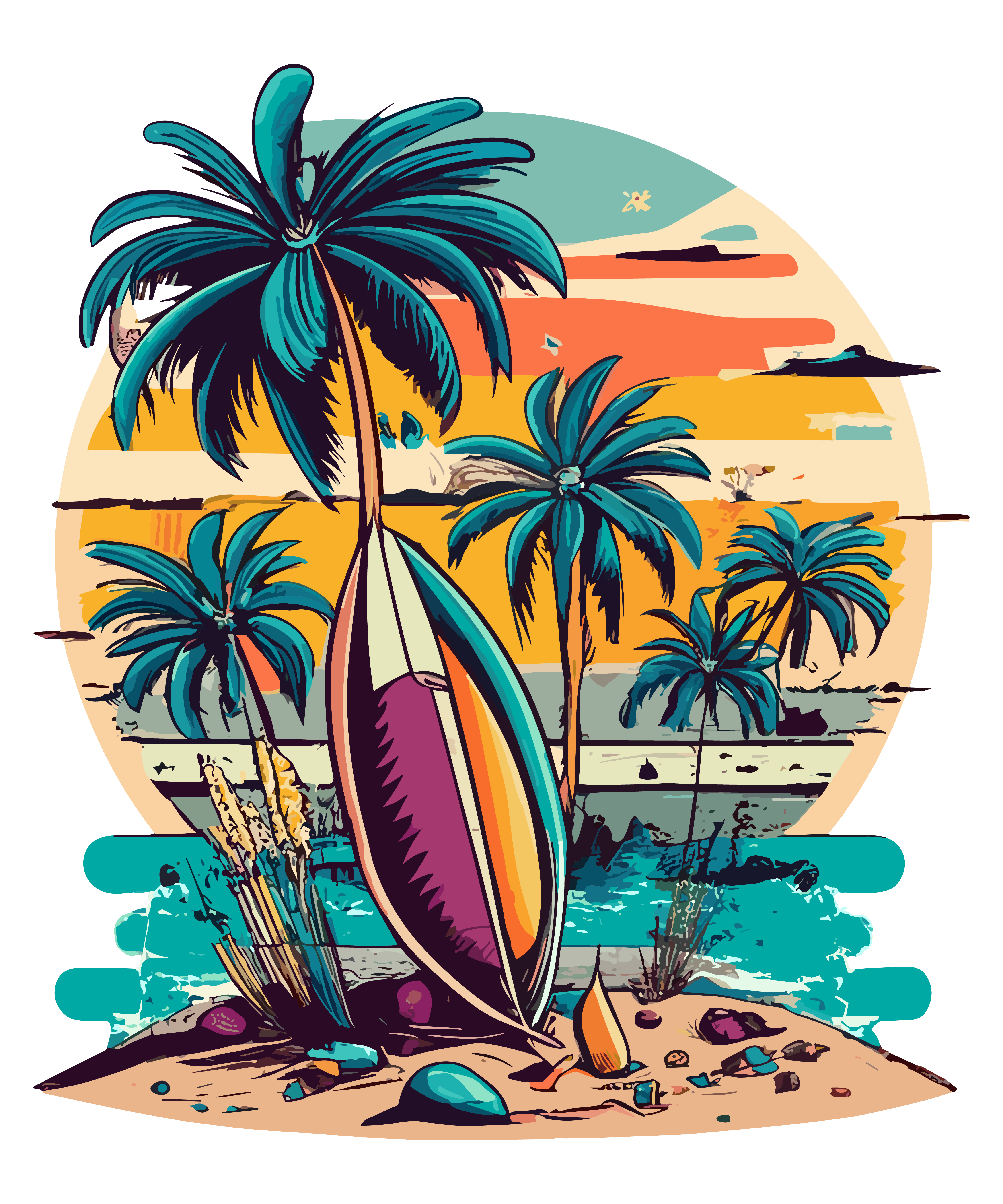 Summer Lover Design - DTF Ready To Press – DTF Dallas