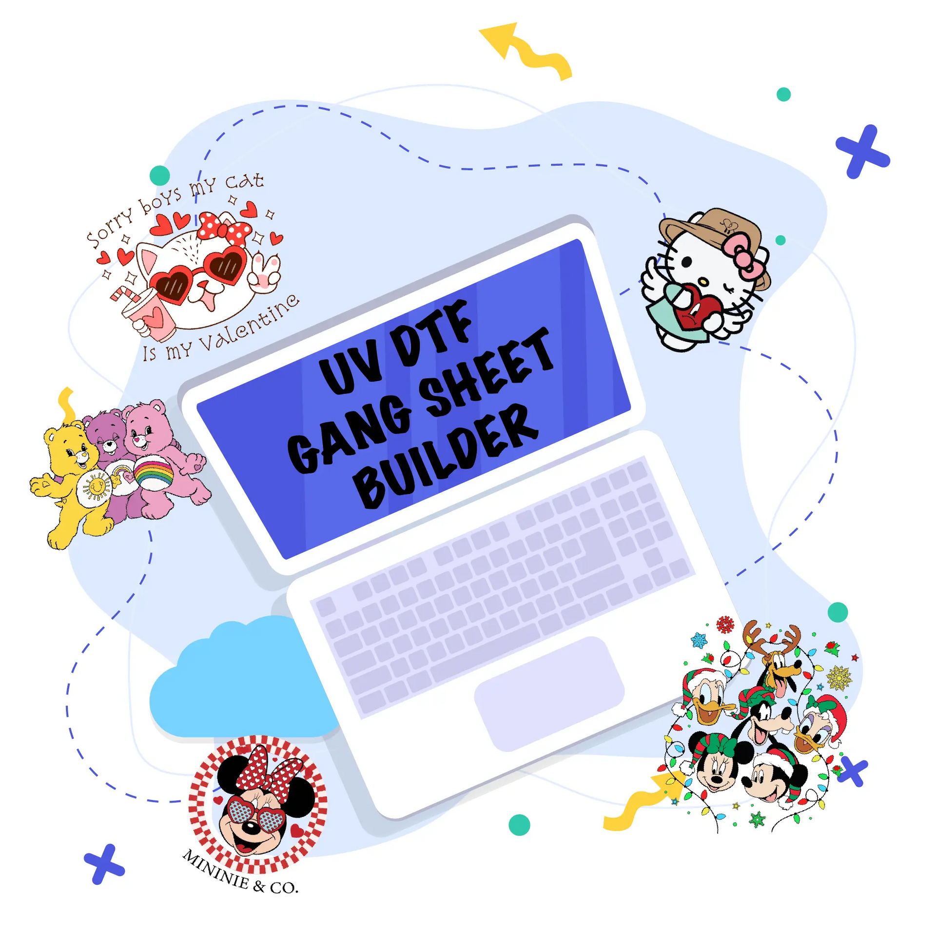 UV DTF Sticker Gang Sheet Builder – DTF Dallas