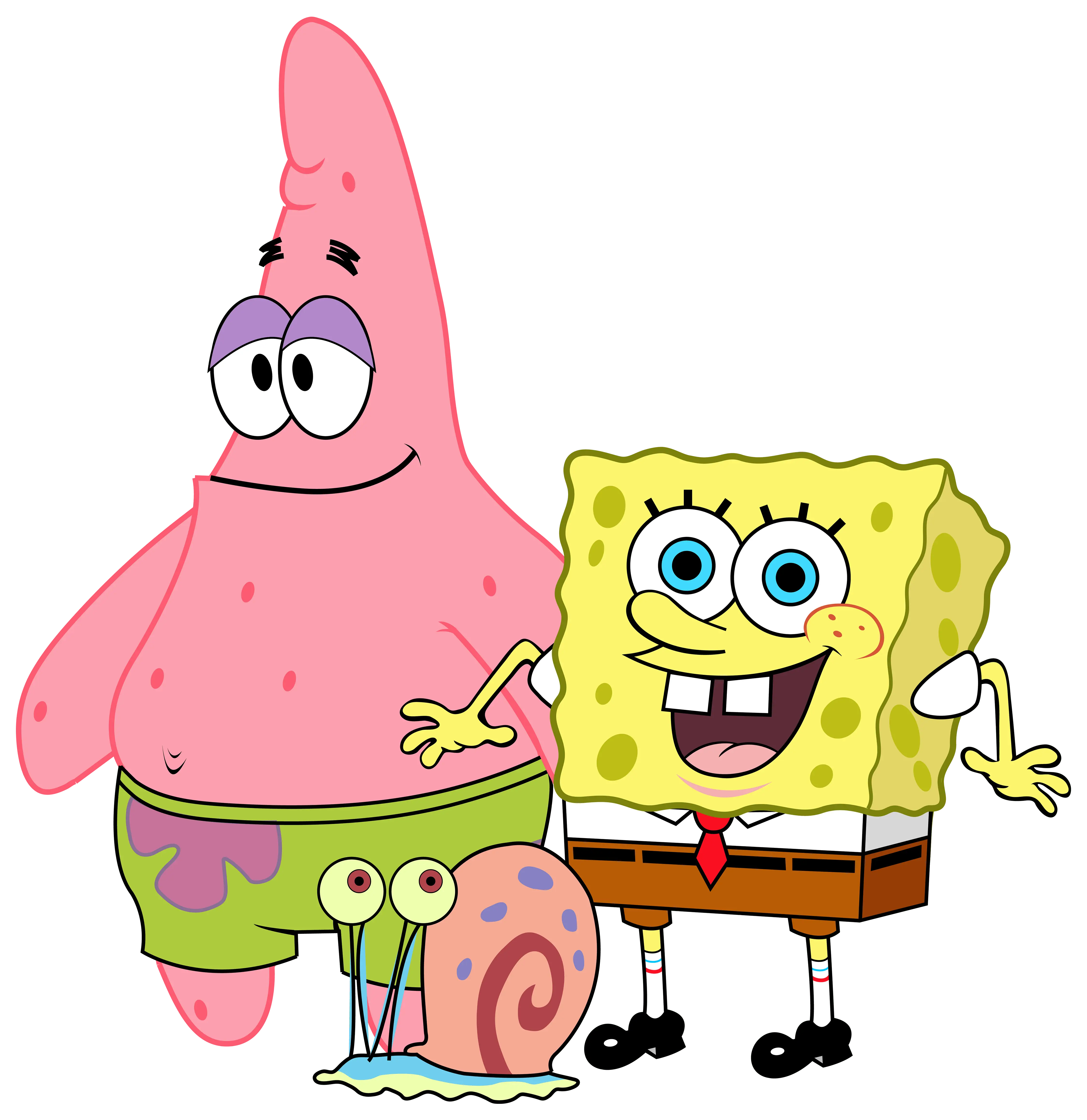 Sponge Bob, Gary, and Patrick Cartoon Design | DTF Dallas