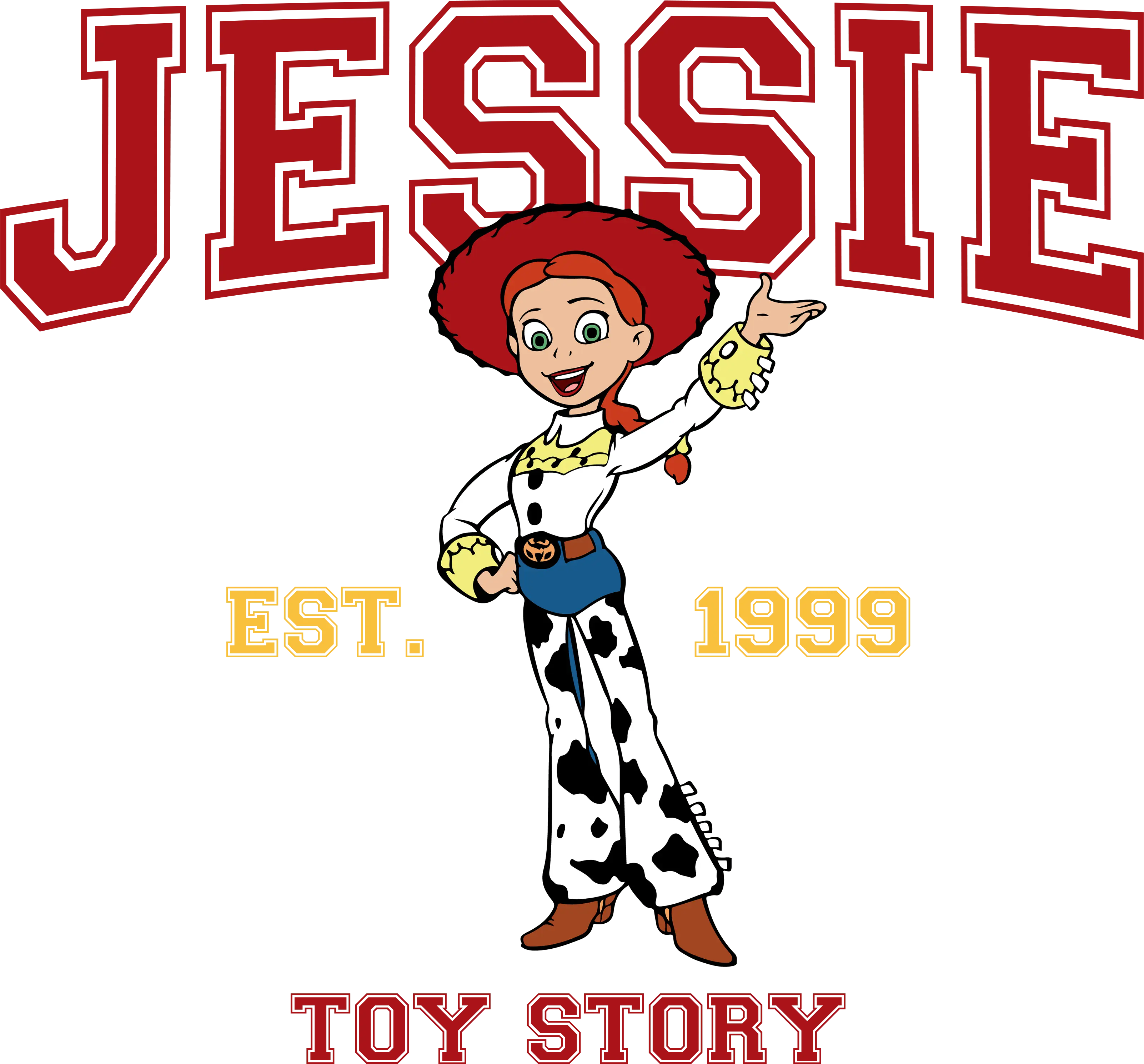 Disney Toy Story Jessie Design - DTF Ready To Press – DTF Dallas