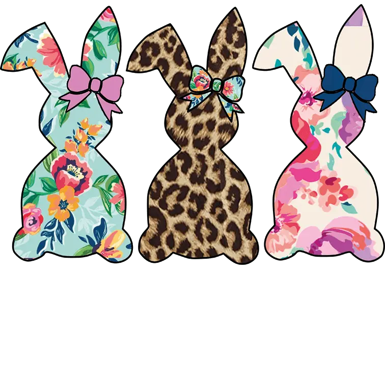 Easter Bunny Design DTF-Ready to Press | DTF Dallas