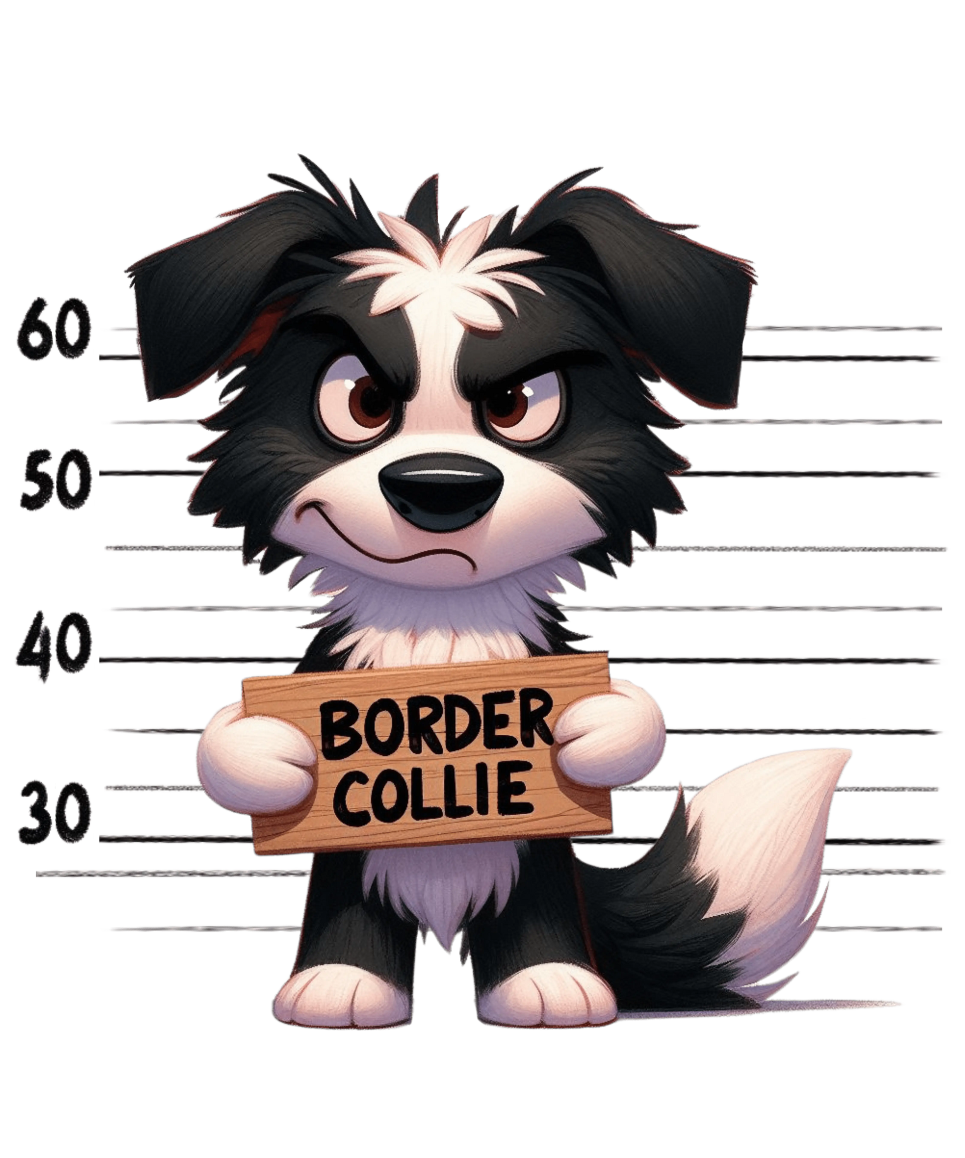 Border Collie Dog Mom Design - DTF Ready To Press – DTF Dallas