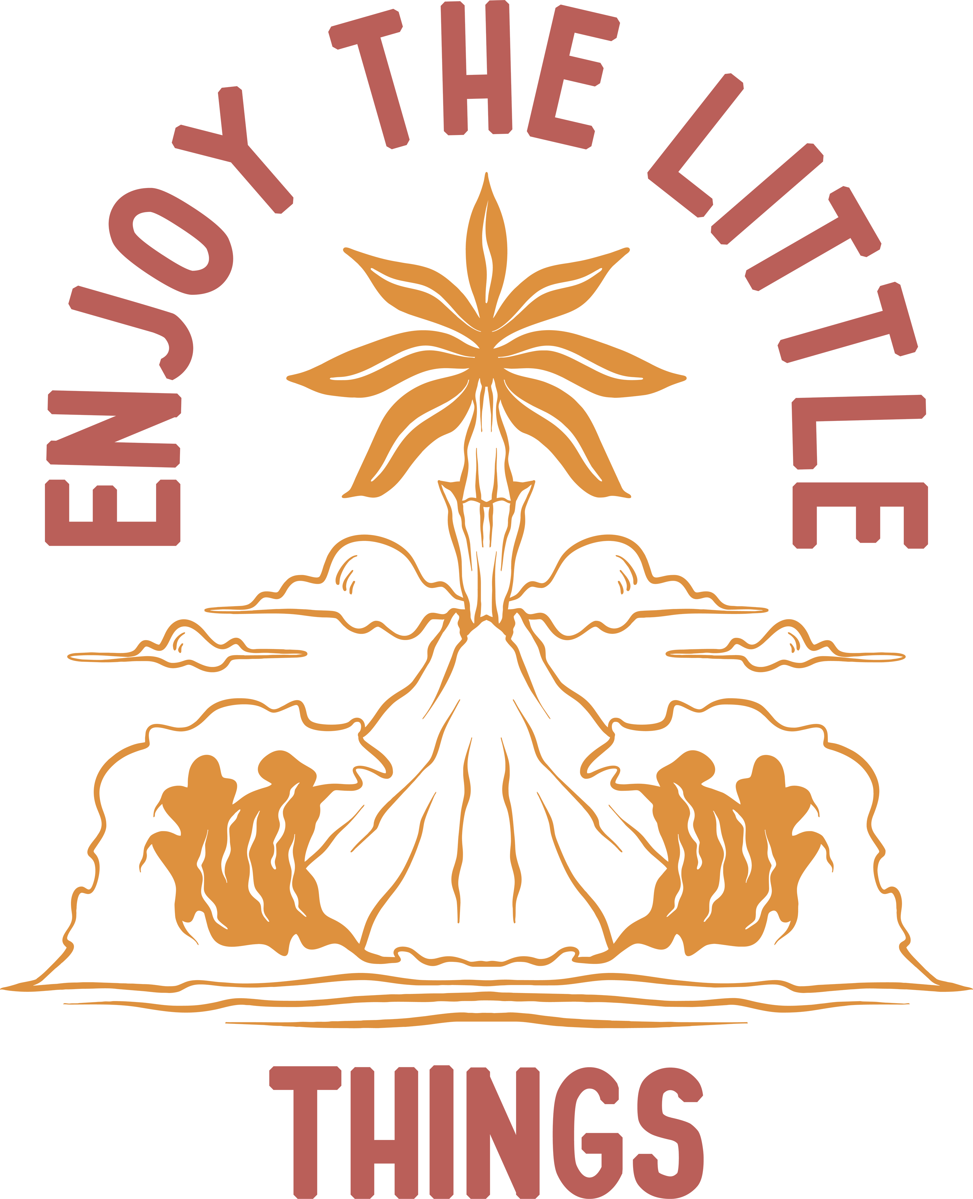 Enjoy The Little Things Design - DTF Ready To Press – DTF Dallas