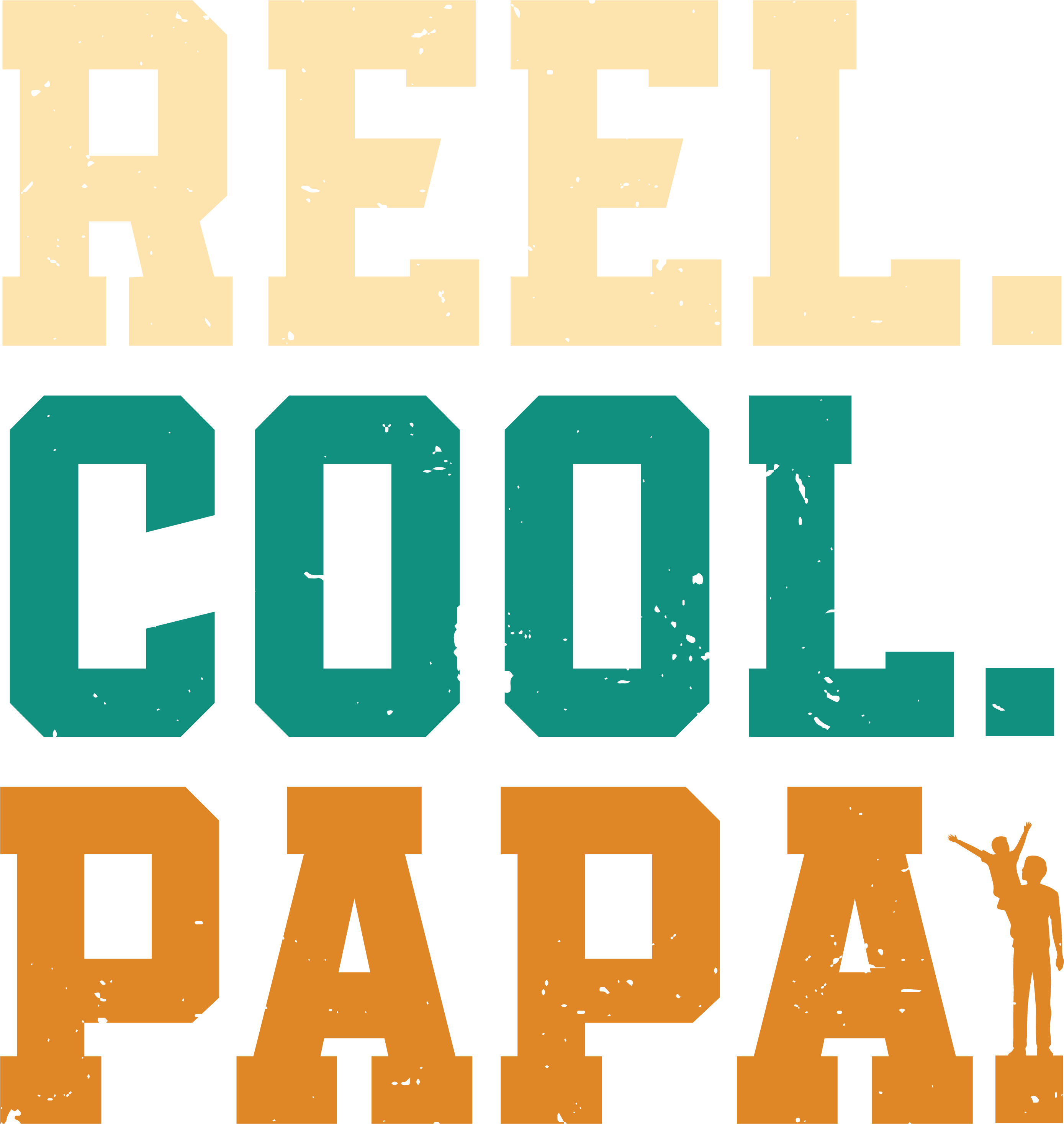 Reel Cool Papa Design - DTF Ready To Press – DTF Dallas