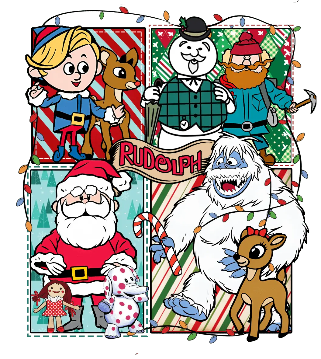 Santa Christmas DTF Design - Ready to Press V2 | DTF Dallas