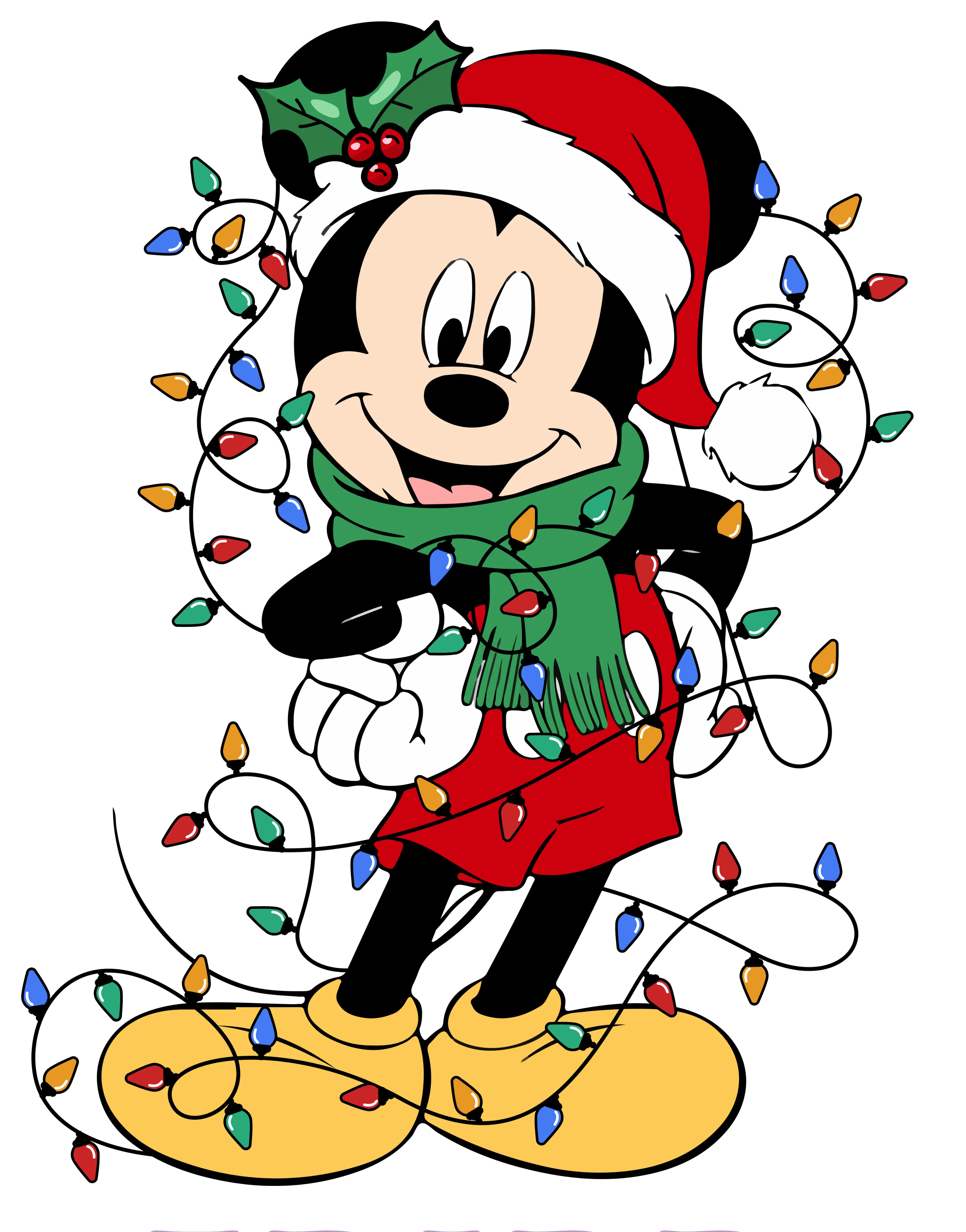 Mickey Mouse Christmas DTF Ready to Press V3 | DTF Dallas