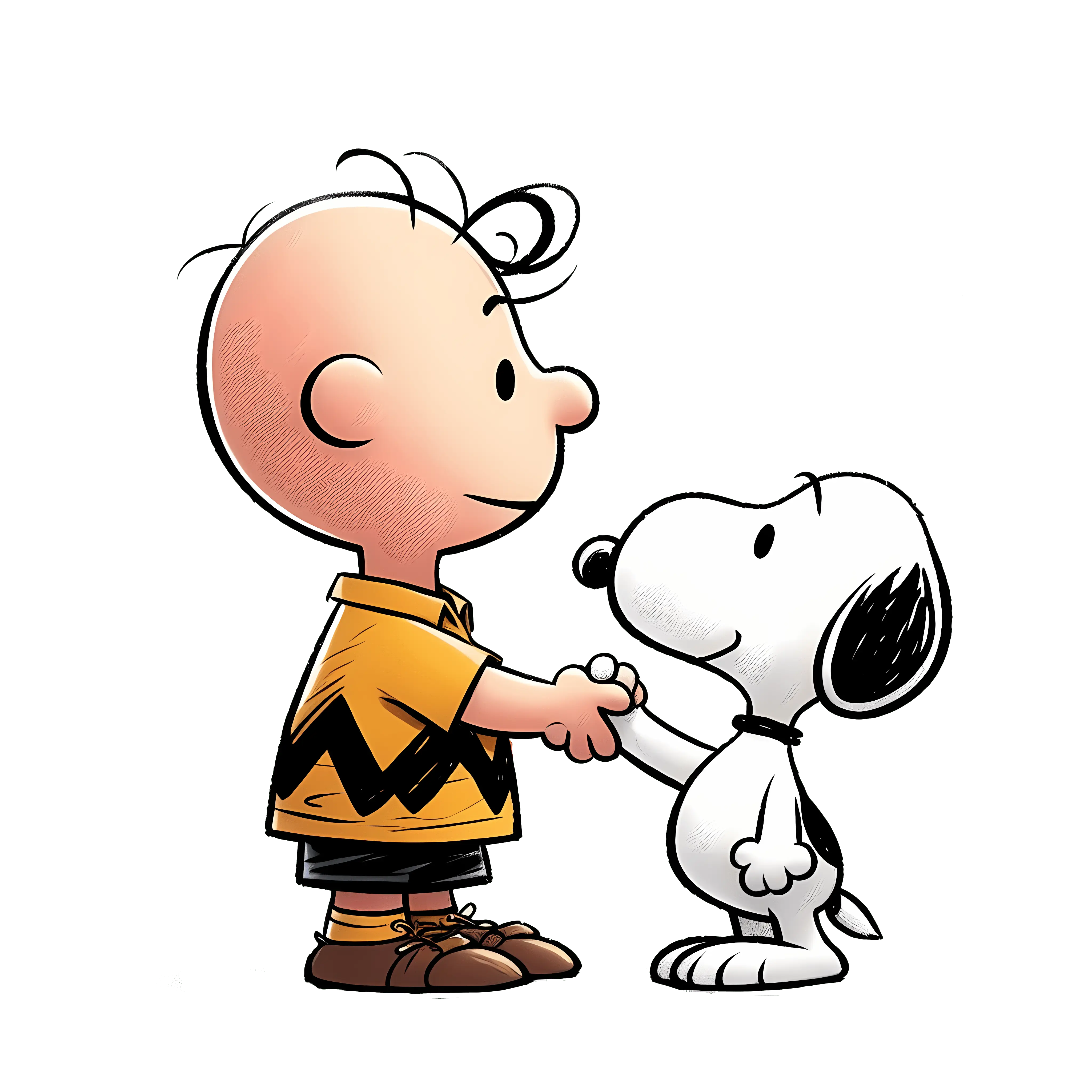 The Peanuts Snoopy True Friend Cartoon Design | DTF Dallas