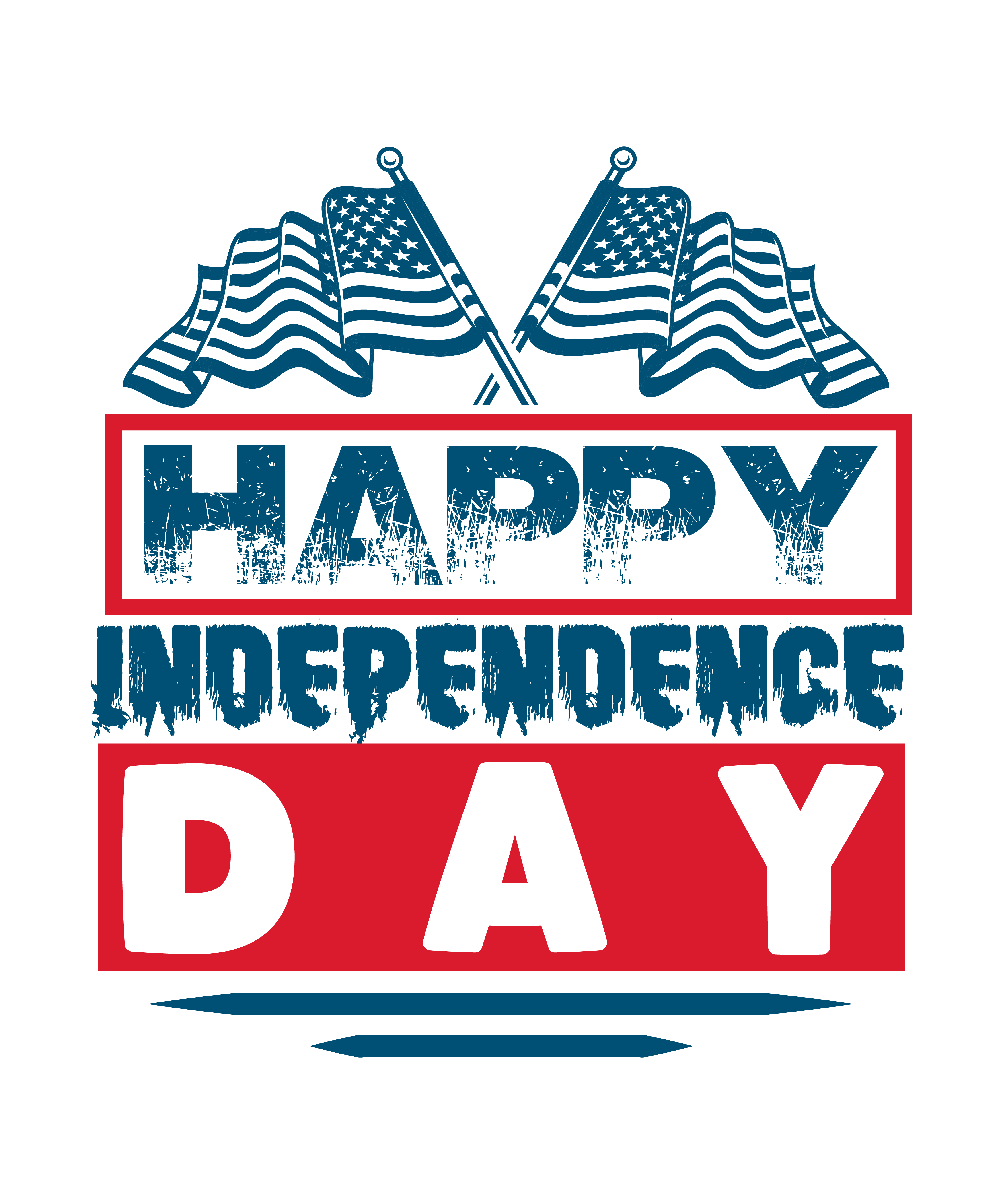 Happy Independence Day Design - DTF Ready To Press – DTF Dallas