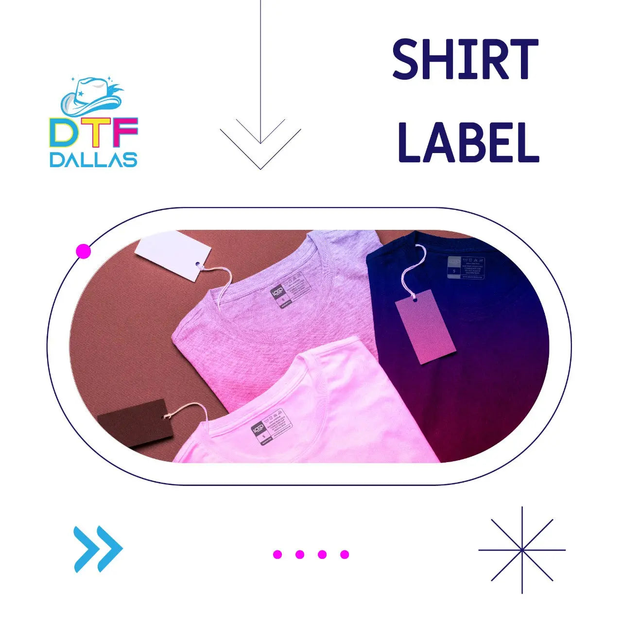 Shirt Label Bundle – DTF Dallas