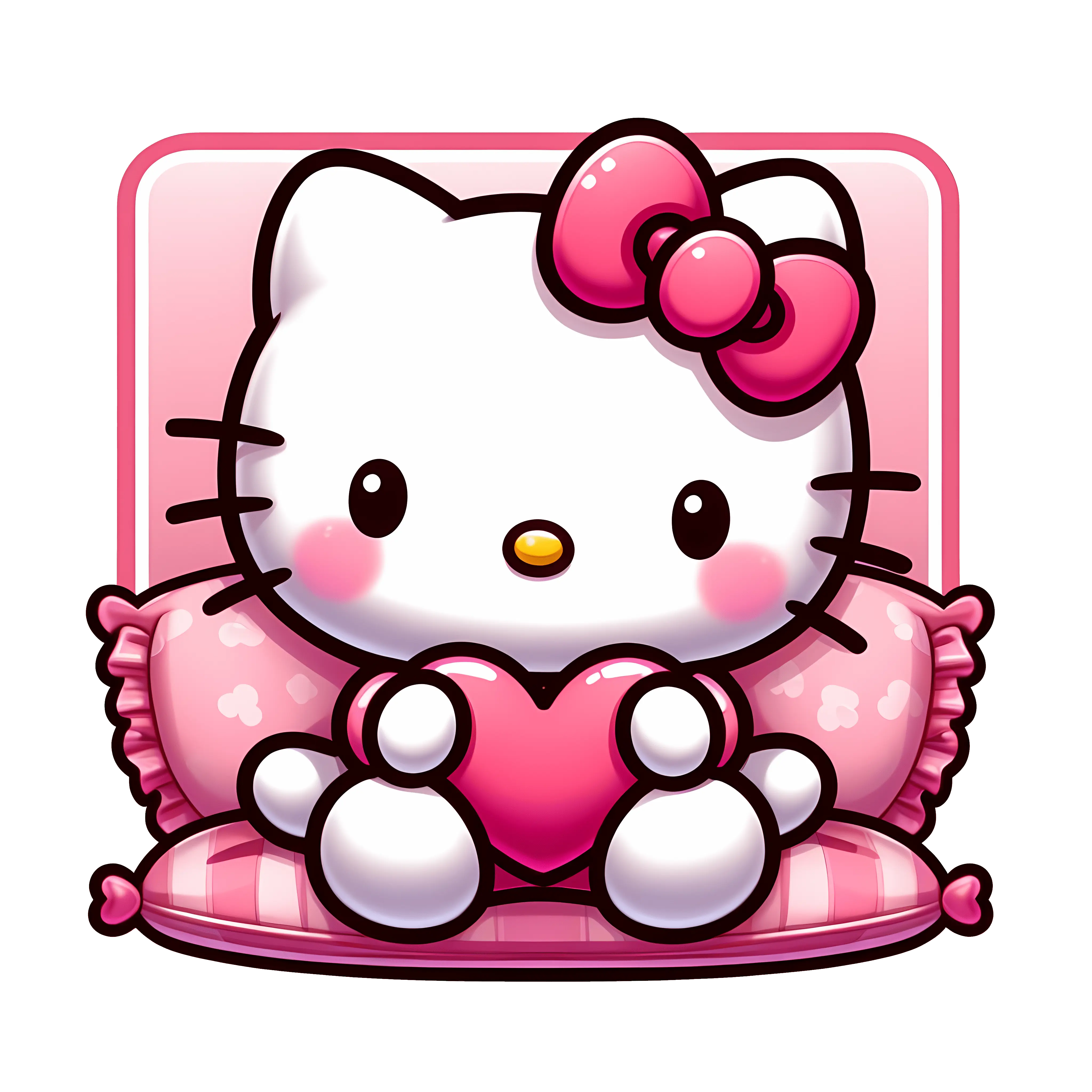 Hello Kitty Hug Me Love Design - DTF Ready To Press – DTF Dallas
