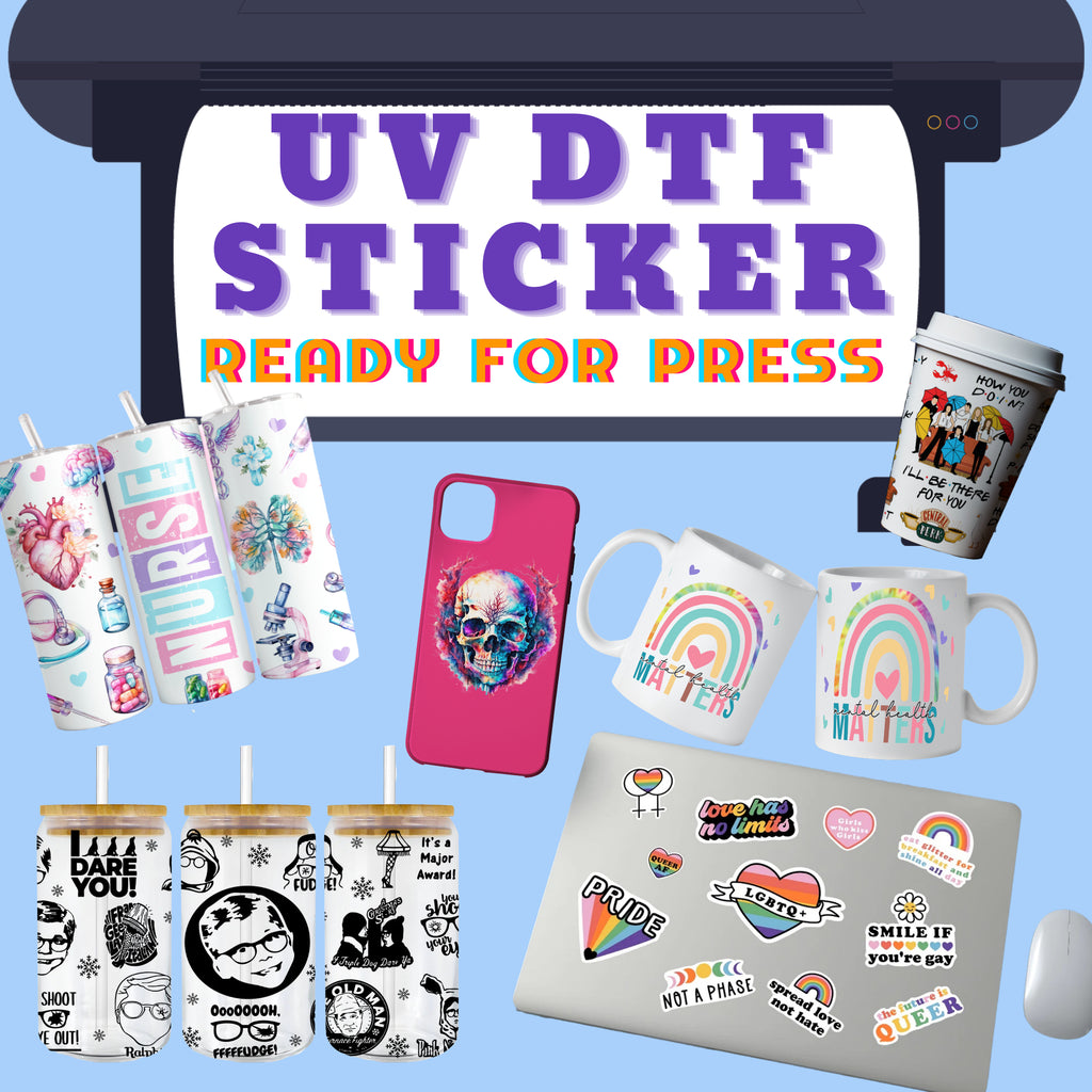 UV DTF Cup Wraps (Contact for Wholesale) – DTF Dallas