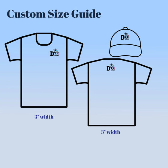 DTF Transfers by Size – DTF Dallas