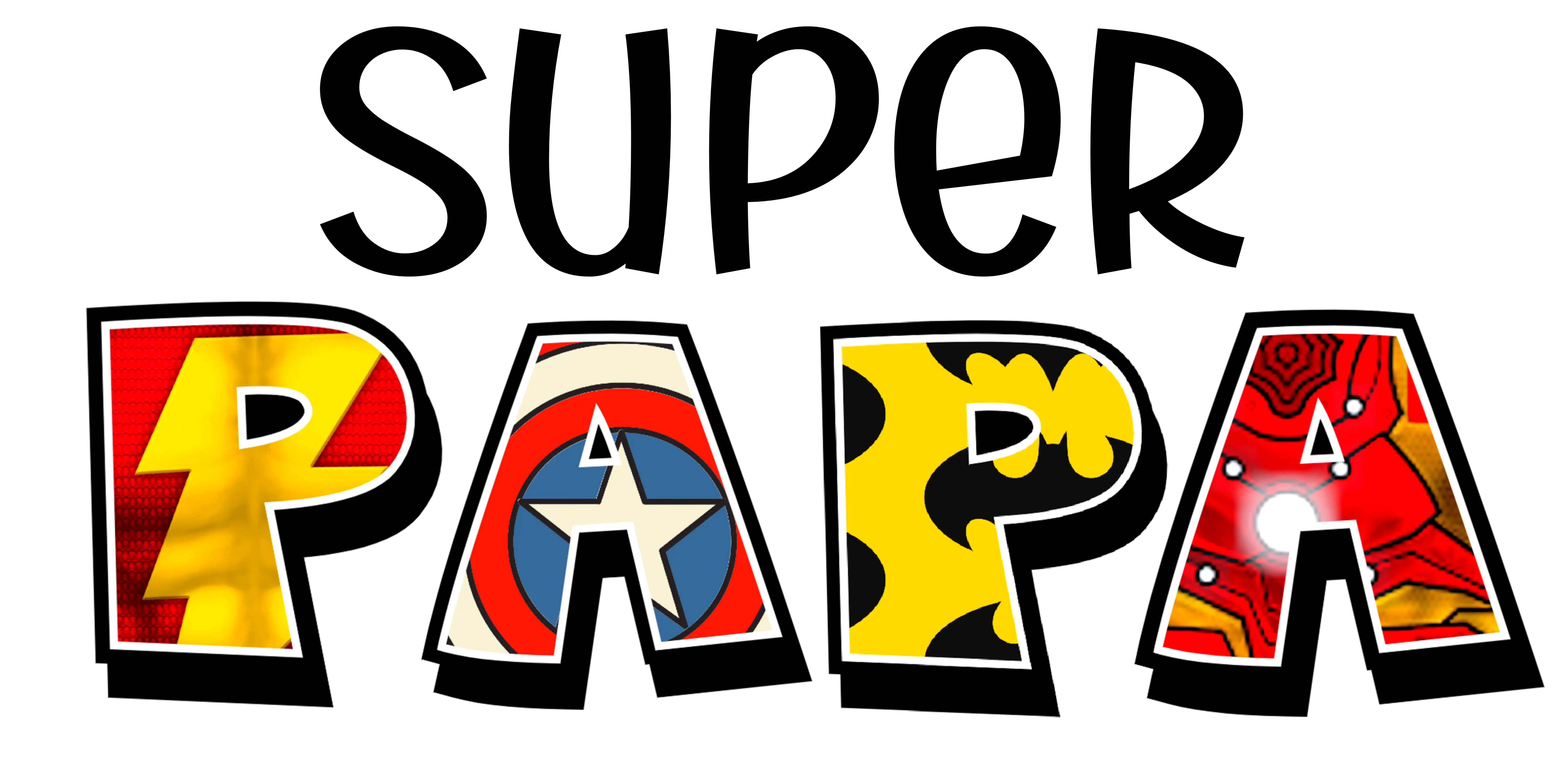 Super Papa Design - DTF Ready To Press – DTF Dallas